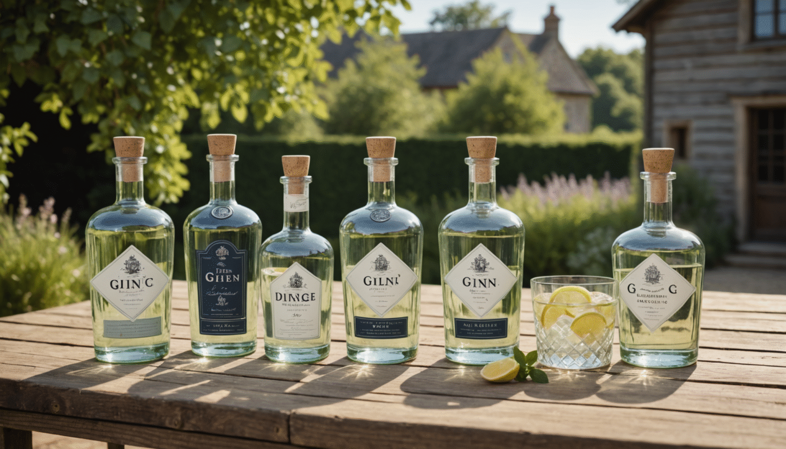 Gin artisanal français : top marques incontournables